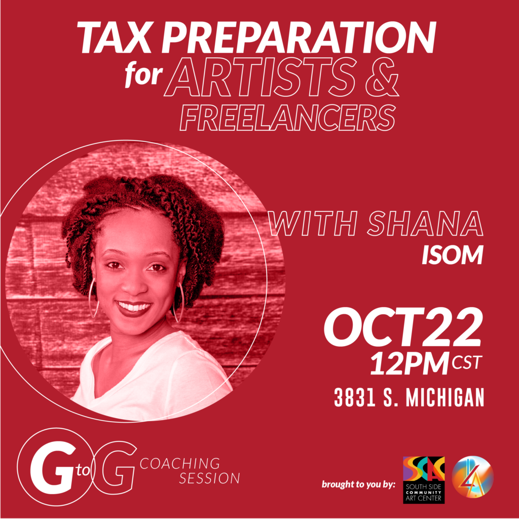 G To G Coaching Session Tax Preparation For Artists And Freelancers